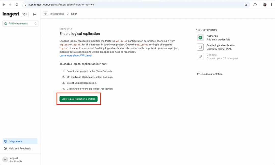 Neon - Inngest Documentation