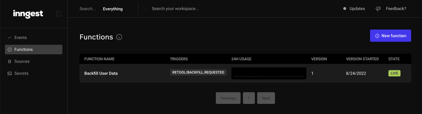 Trigger your code from Retool - Inngest Documentation