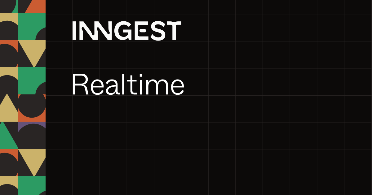 Realtime - Inngest Documentation