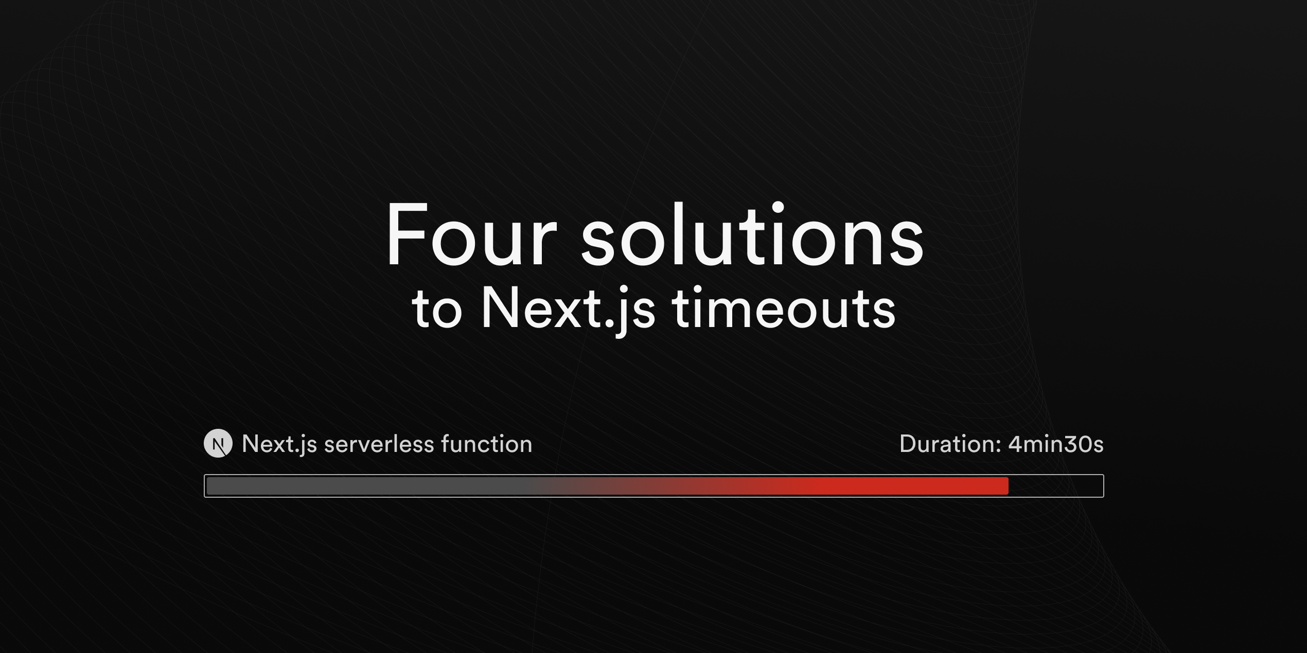 How to solve Next.js timeouts - Inngest Blog