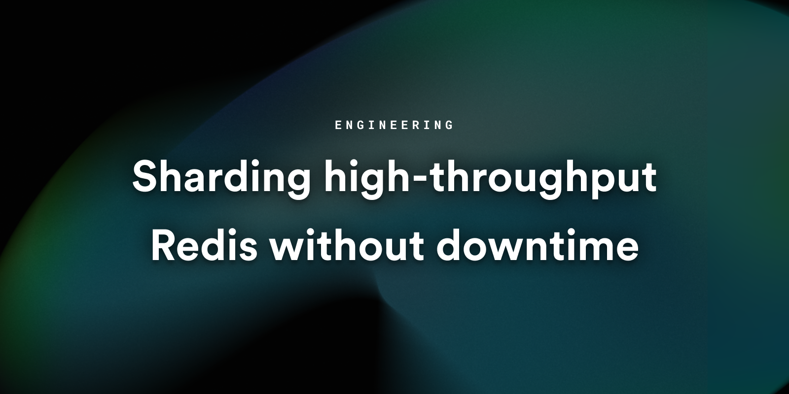Sharding high-throughput Redis without downtime - Inngest Blog