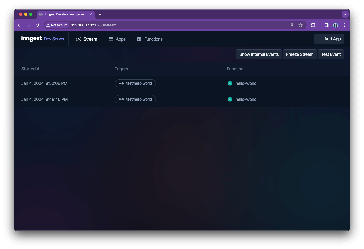 Next.js Quick Start - Inngest Documentation